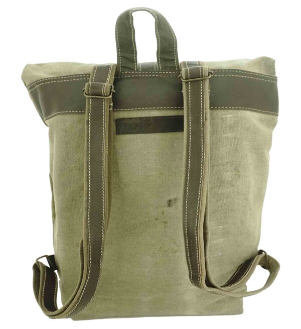 Recycled Military Tent Backpack - US AIR FORCE - Vintage Addiction